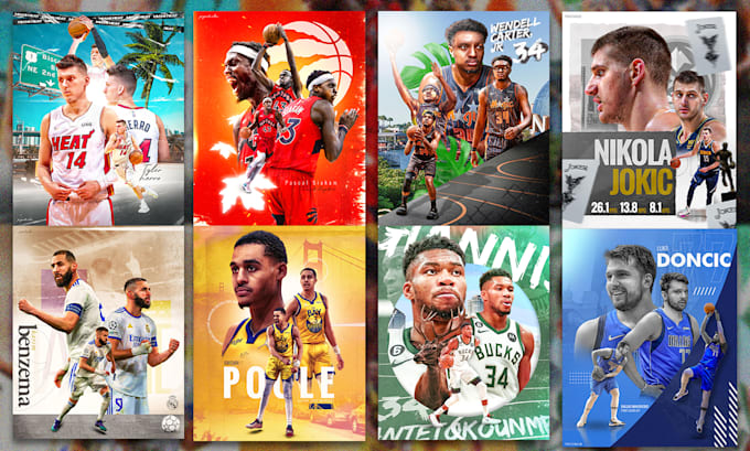 Design professional sports graphics, posters, and banners for you by ...