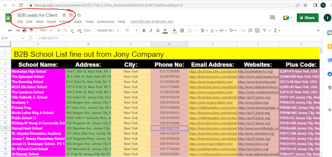 Targeted b2b lead generation and prospect list building by Ivekhan949 ...