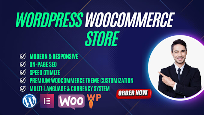Design seo friendly ecommerce website by wordpress woocommerce by Nure_alamhaque | Fiverr