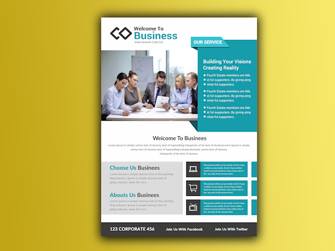 Design marketing flyer promotional flyer unique poster by Gdfoysal9423 ...