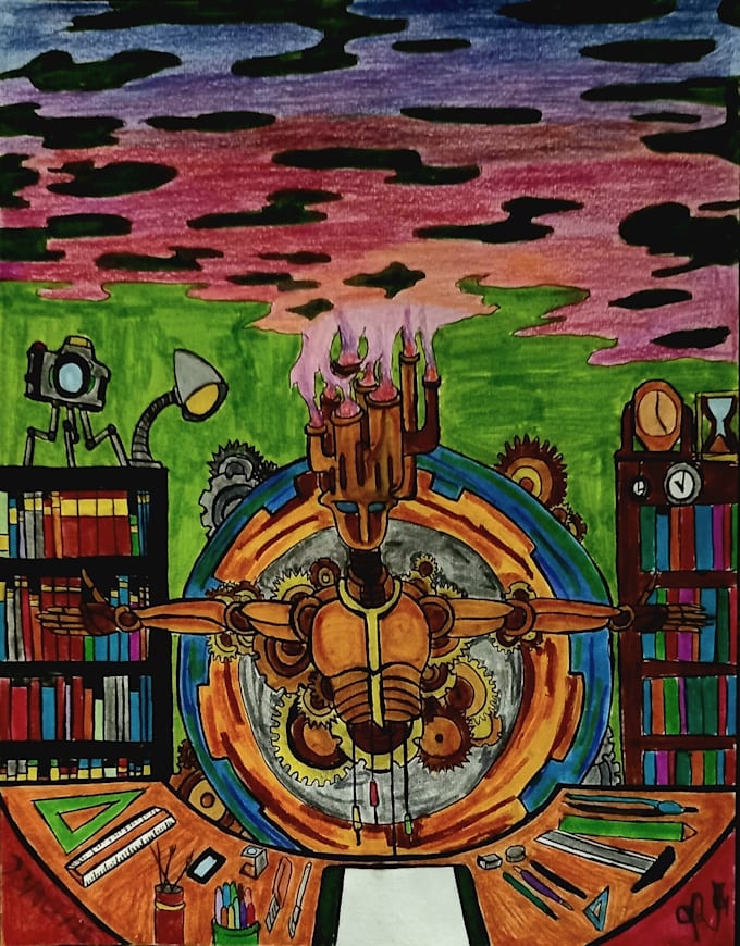 Do something weird art, horror art by Anton_rangel | Fiverr