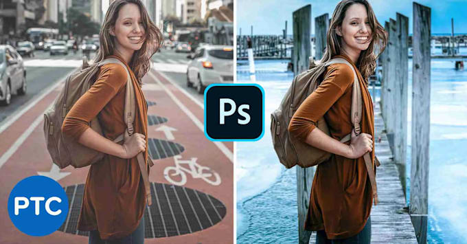 Add or remove person, objects, change background using photoshop by Srcristofer | Fiverr