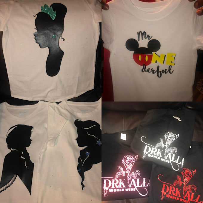 Make custom shirts for you by Bishophollywood | Fiverr