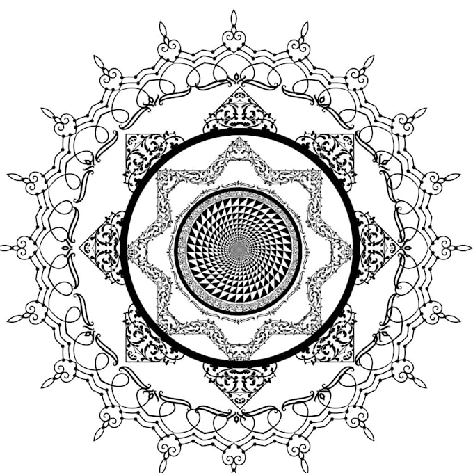 Make mandala art for you by S_neeta | Fiverr