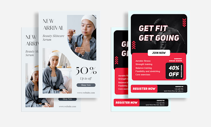Design your awesome flyer graphic within 24hrs by Digital_design7 | Fiverr