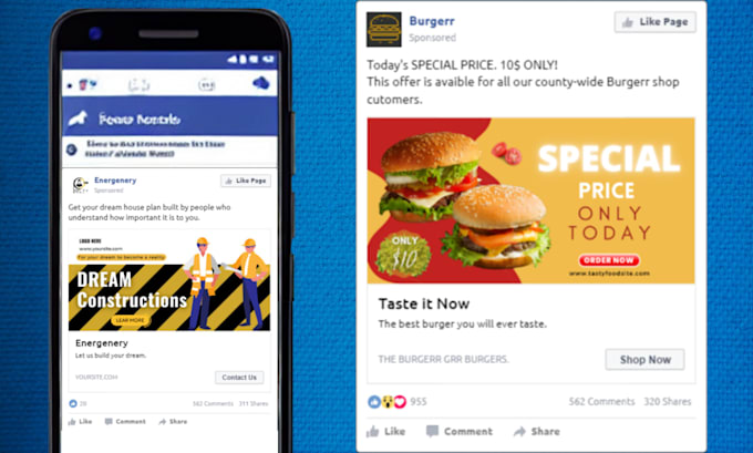 Design high quality facebook ads by Sdimagi | Fiverr