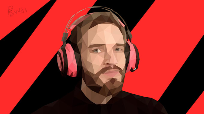 Draw low poly portraits by Prabhadaham | Fiverr