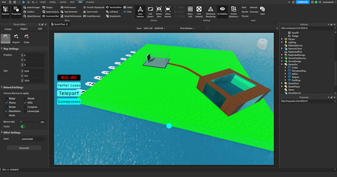 Make you a simple roblox game by Mateojelcic | Fiverr