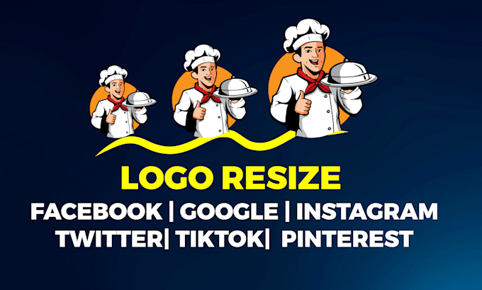 Resize logo, image for facebook, instagram, linkedin,youtube by Aazish ...