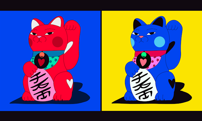 Create unique cartoon character for your nft collection art by ...