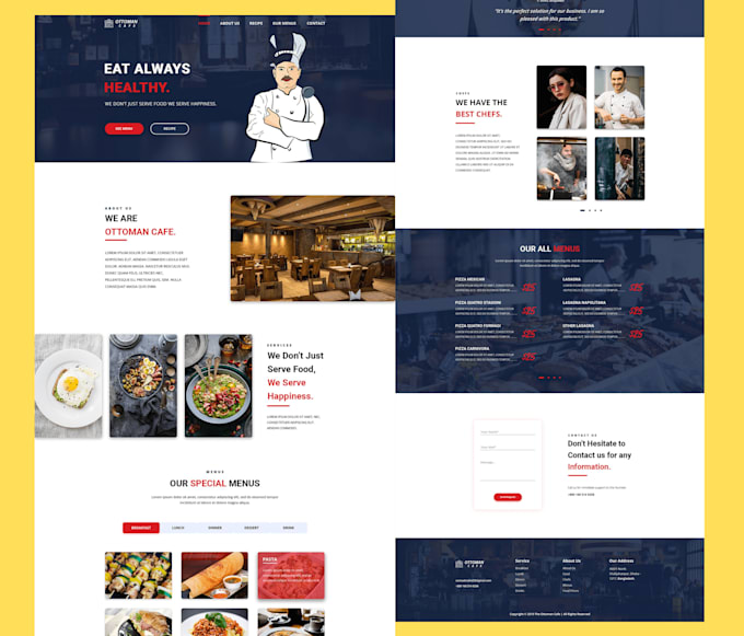 Develop html, css, bootstrap responsive and modern website by Osamanz ... Develop html, css, bootstrap responsive and modern website by Osamanz ...