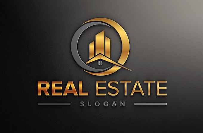Do 3d modern real estate realtor construction signature or business ...