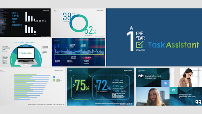 Make a modern, impactful presentation by Liakoutsogoula | Fiverr