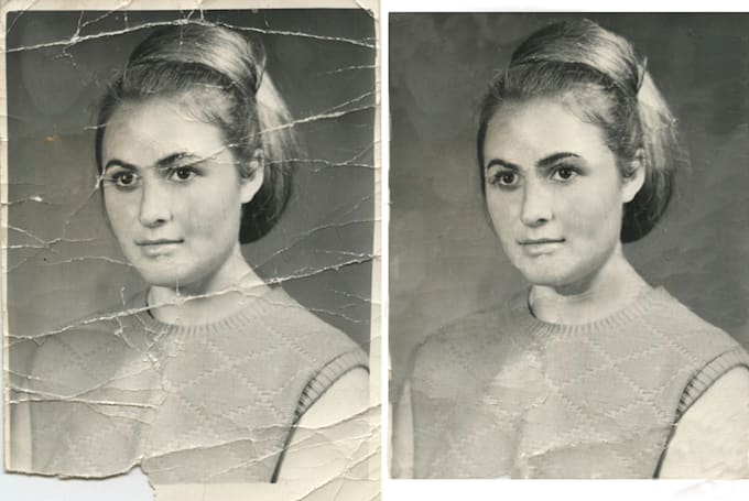 Restoration of old photos correct defects by Maratmatov | Fiverr