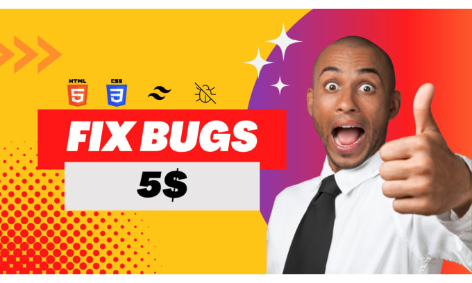 Fix, html, css, tailwind css, bugs in one two hours by Abdullaah250 ... Fix, html, css, tailwind css, bugs in one two hours by Abdullaah250 ...