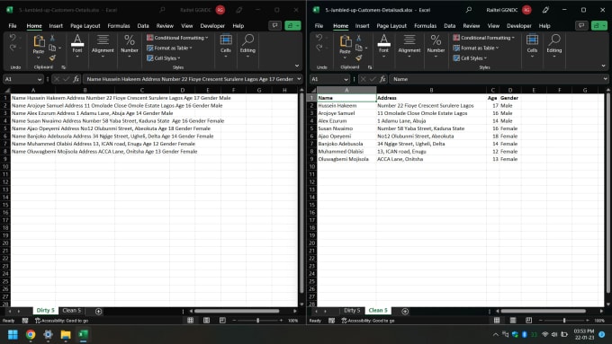 Clean separate remerge format fix organize analyze excel csv google ... Clean separate remerge format fix organize analyze excel csv google ...