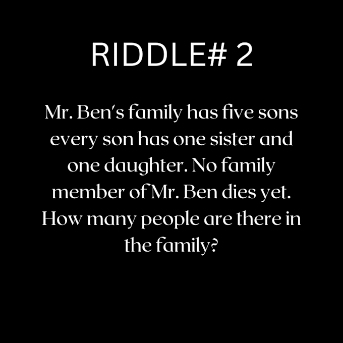 Write and design riddles brainteasers for social media and kdp by ...
