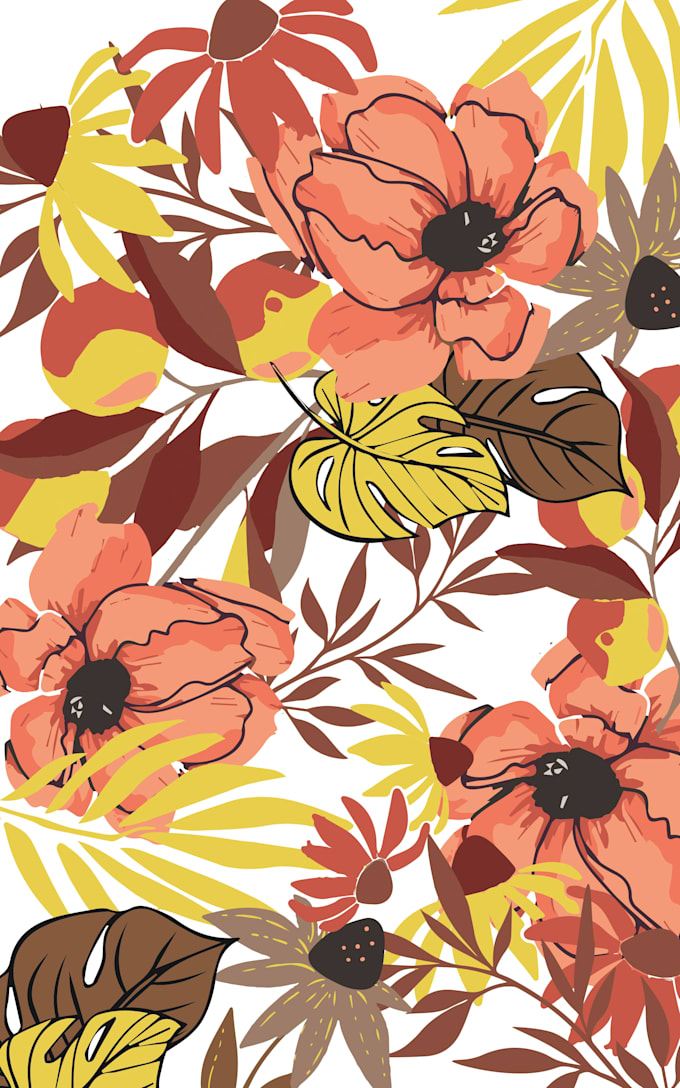 Design patterns, textile prints, and floral prints for printing by ...
