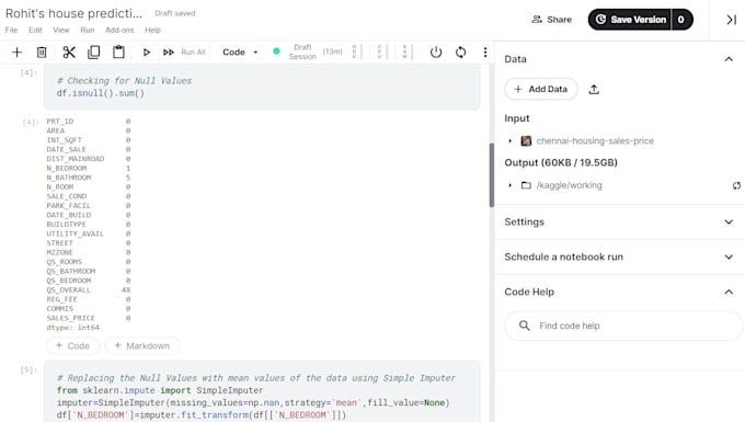 Clean, preprocess, analyze, visualize data and build models by ...