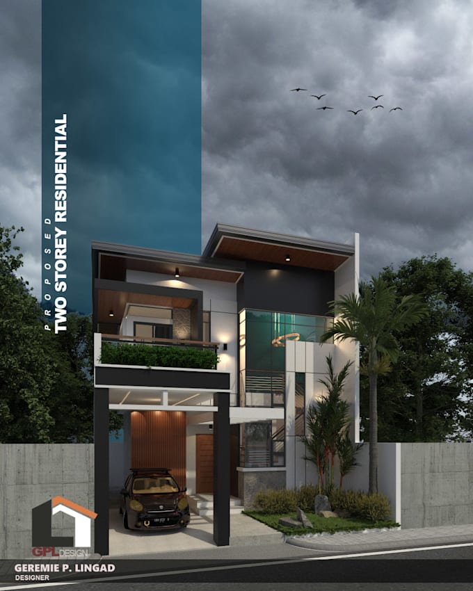 Do sketchup 3d modeling and rendering for exterior by Geremielingad | Fiverr