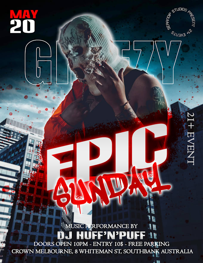 Design awesome event flyers, club flyers, party flyers, and posters by Teranzgraphic | Fiverr