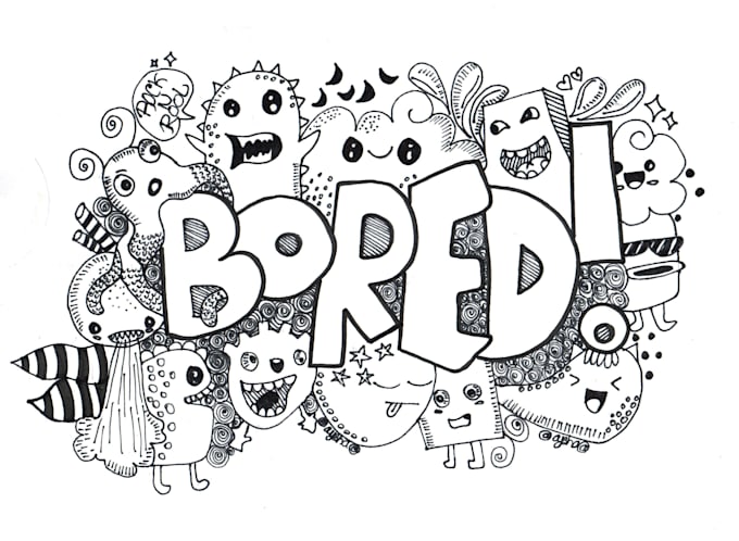 Be with creative doodle design by Ayshanitu075 | Fiverr