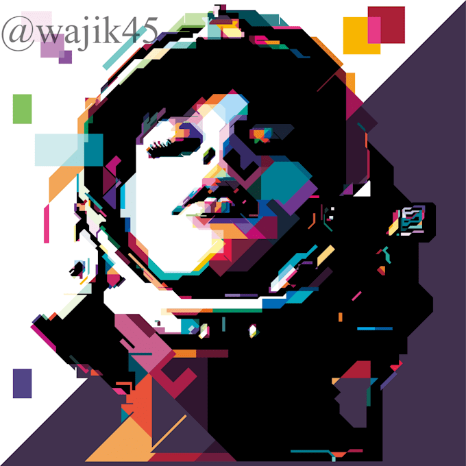 Make an amazing wpap with style 45 by Haikal25897 | Fiverr