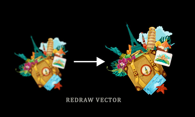 Fix, edit, copy, modify, remake vector logo by Creative_luna | Fiverr