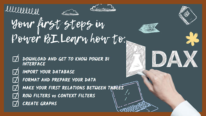Teach you power bi beginner lessons by Trescador86 | Fiverr