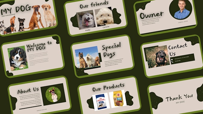 Design professional powerpoint, prezi or canva presentations by Imanebad | Fiverr