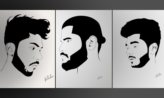 Create an eye catching line art design from your photo by Ka_lu_ka | Fiverr