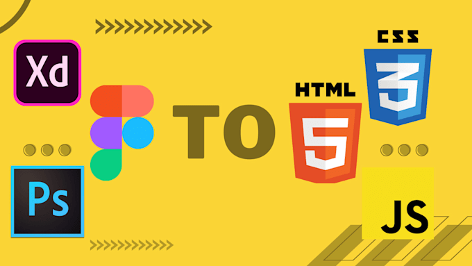 Perform html5 and css3 conversion from psd, xd, figma by Aliyanalizunati | Fiverr