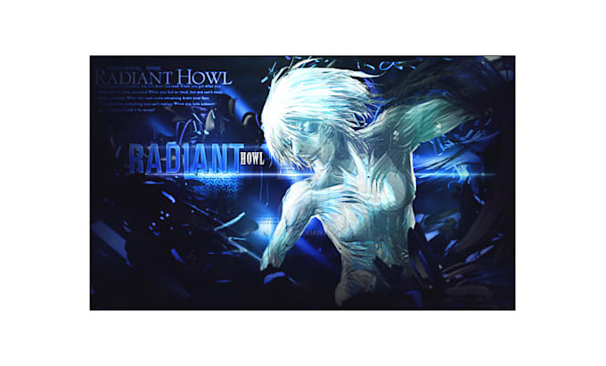 Design anime gfx banner by Nibbpower | Fiverr