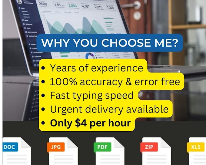 Be your personal virtual assistant for fastest data entry, typing, web ...