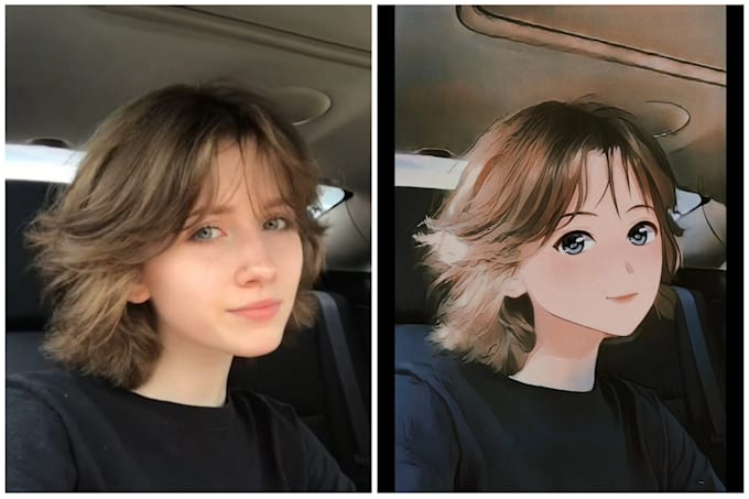 Convert your photos into anime by Astrix388 | Fiverr