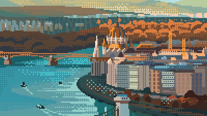 Create high quality pixel art and pixel art animation, retro, intro, roblox by Dot_animate | Fiverr