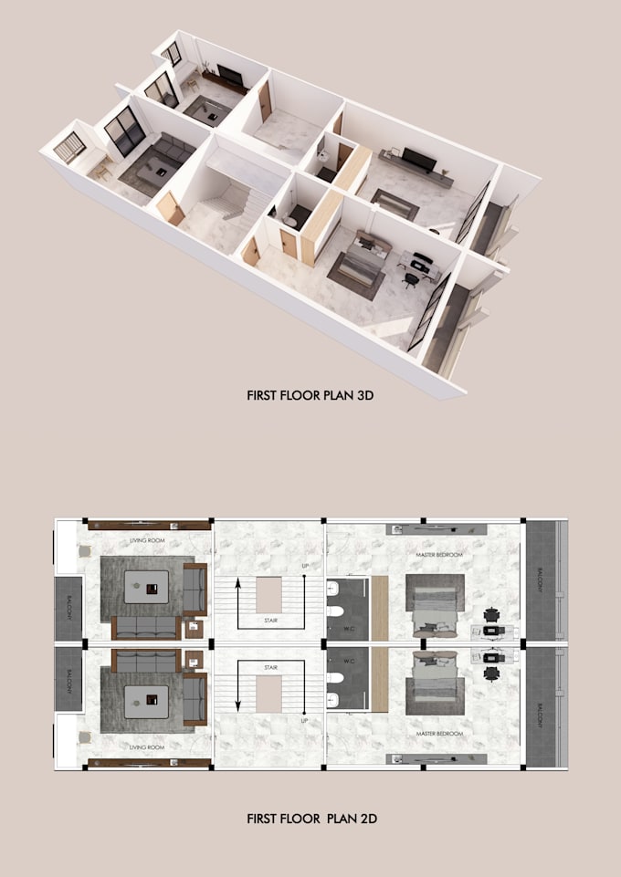 Create architectural 3d renderings and models by Reaksa_dasilva | Fiverr