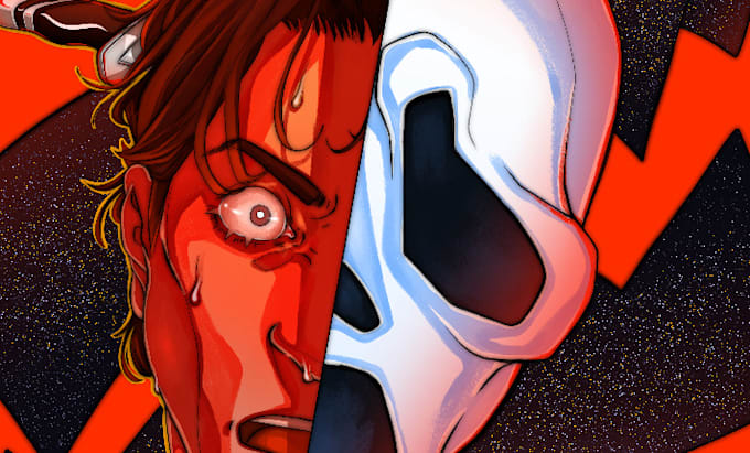 Draw dynamic bust illustrations of your character by Doidoidoi | Fiverr