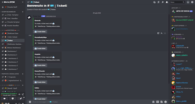 Create discord servers of all types by Lucaarigliano | Fiverr
