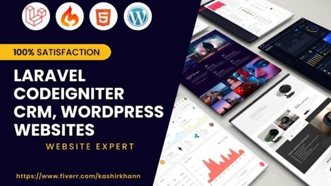 Develop php laravel custom crm admin dashboard by Nandanieklodiya | Fiverr Develop php laravel custom crm admin dashboard by Nandanieklodiya | Fiverr
