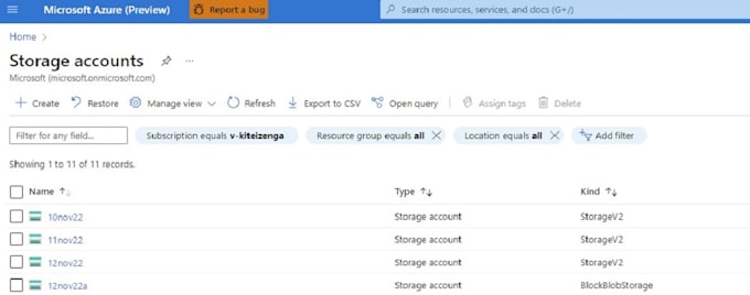 Create A Azure Storage Account And Connect To Your Cloud Host Or On Prem By Paraspiral Fiverr