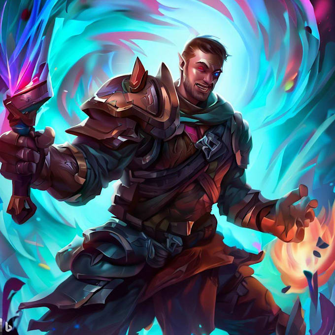 Do simple fantasy character art by Timoorndorff | Fiverr