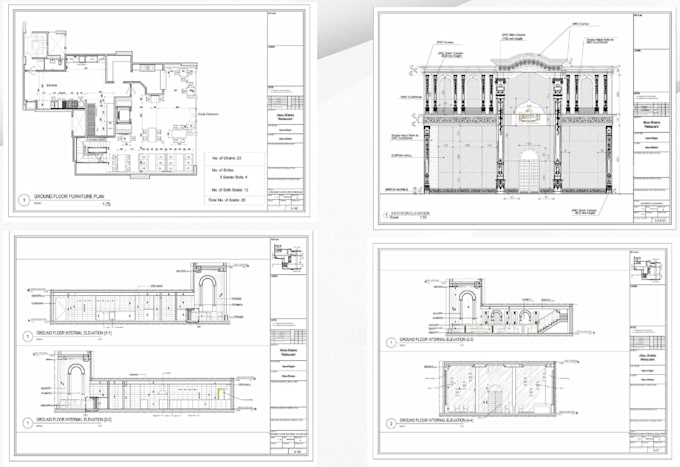 Draw any architectural drawings in autocad by Minayawakim | Fiverr