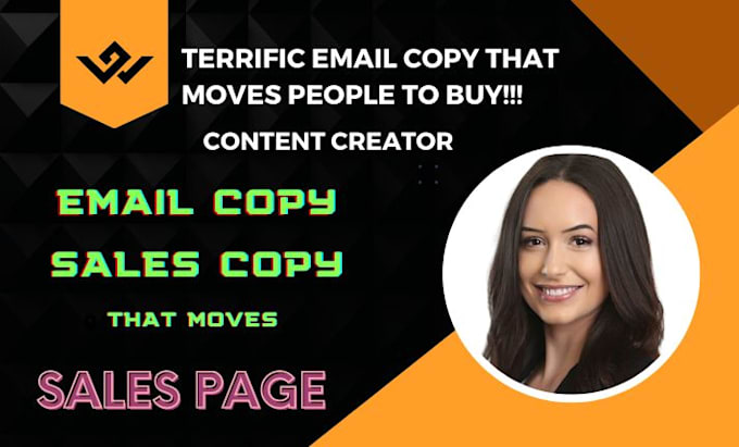 Write terrific sales email copy sales copy sales page landing page by ...