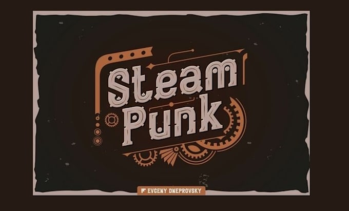 Create steampunk retro vintage hipster logo design by Sabrina_white ...