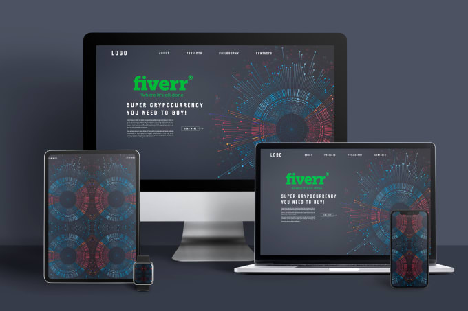 Design mockup for your website, app or software by Omariidesign | Fiverr