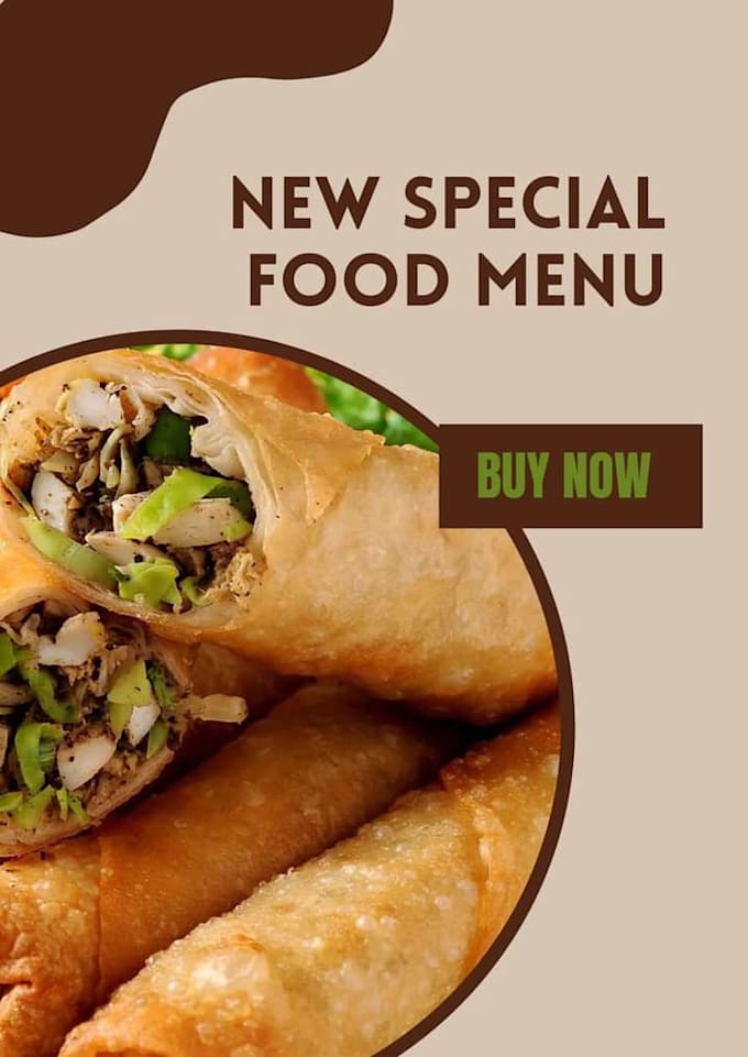 Create a food menu design restaurant menu design by Ayesha924965 | Fiverr