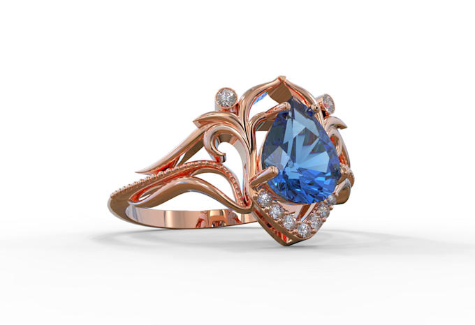 Create 3d jewelry models by Maria2369 | Fiverr