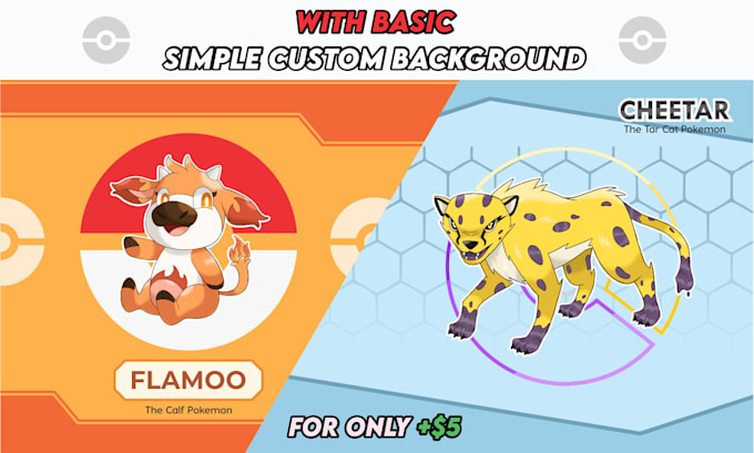 Design and draw your own fakemon into pokemon art style by Makan_pagi ...