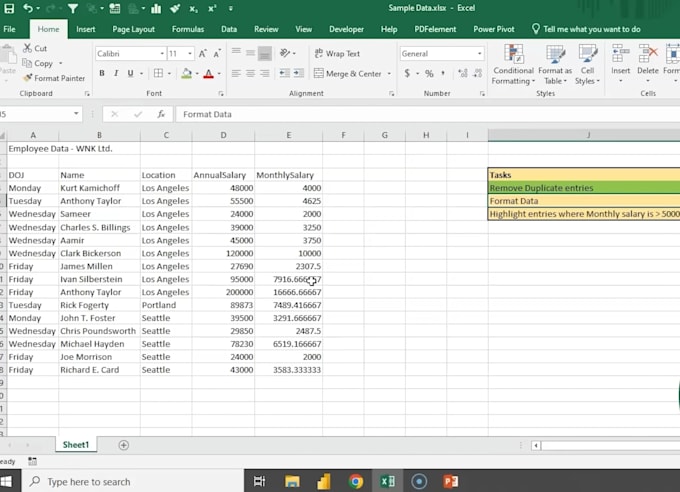 Do all type excel projects for your business by Mradulexcel | Fiverr